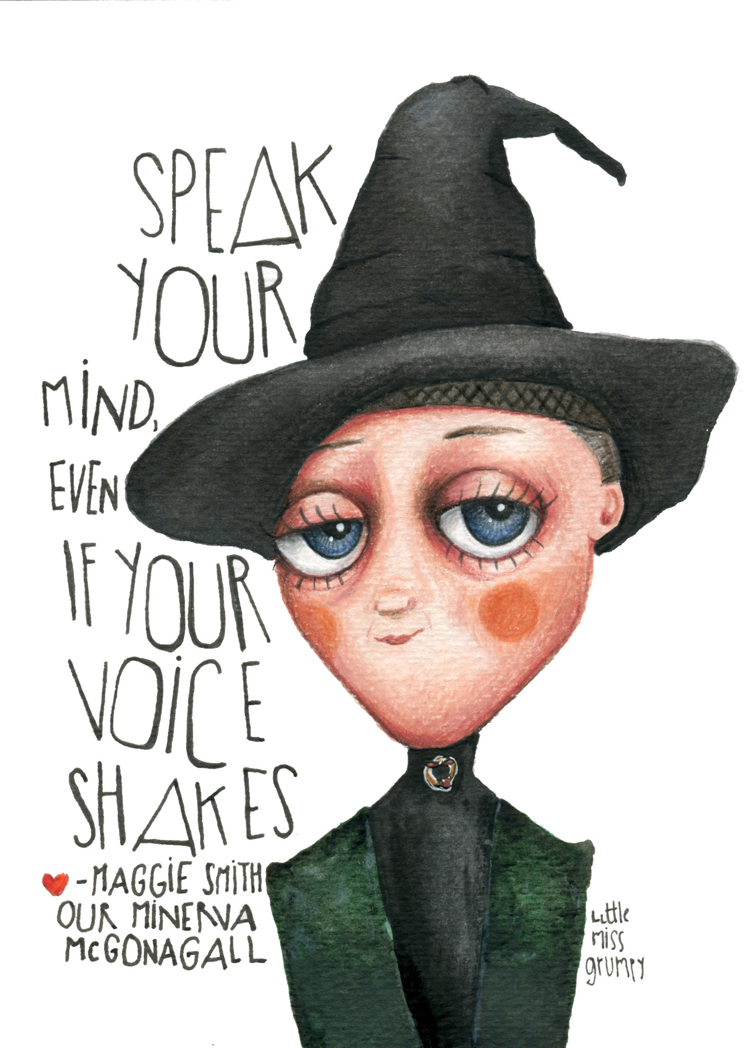 Minerva McGonagall - Little Miss Grumpy