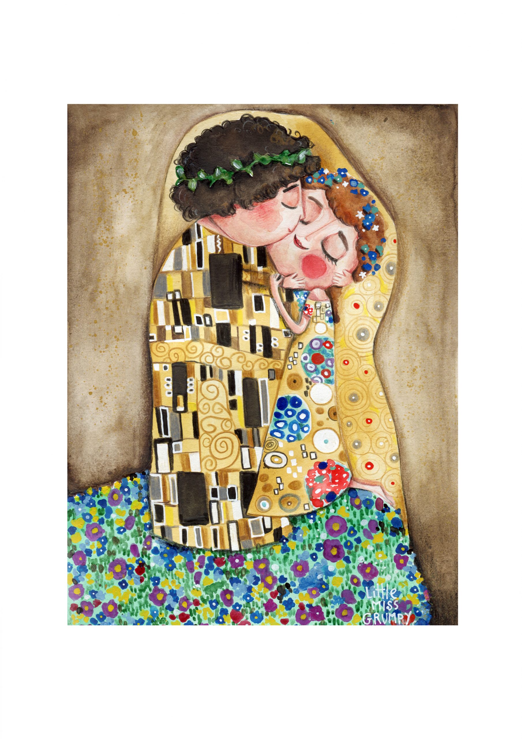 The Kiss - Little Miss Grumpy