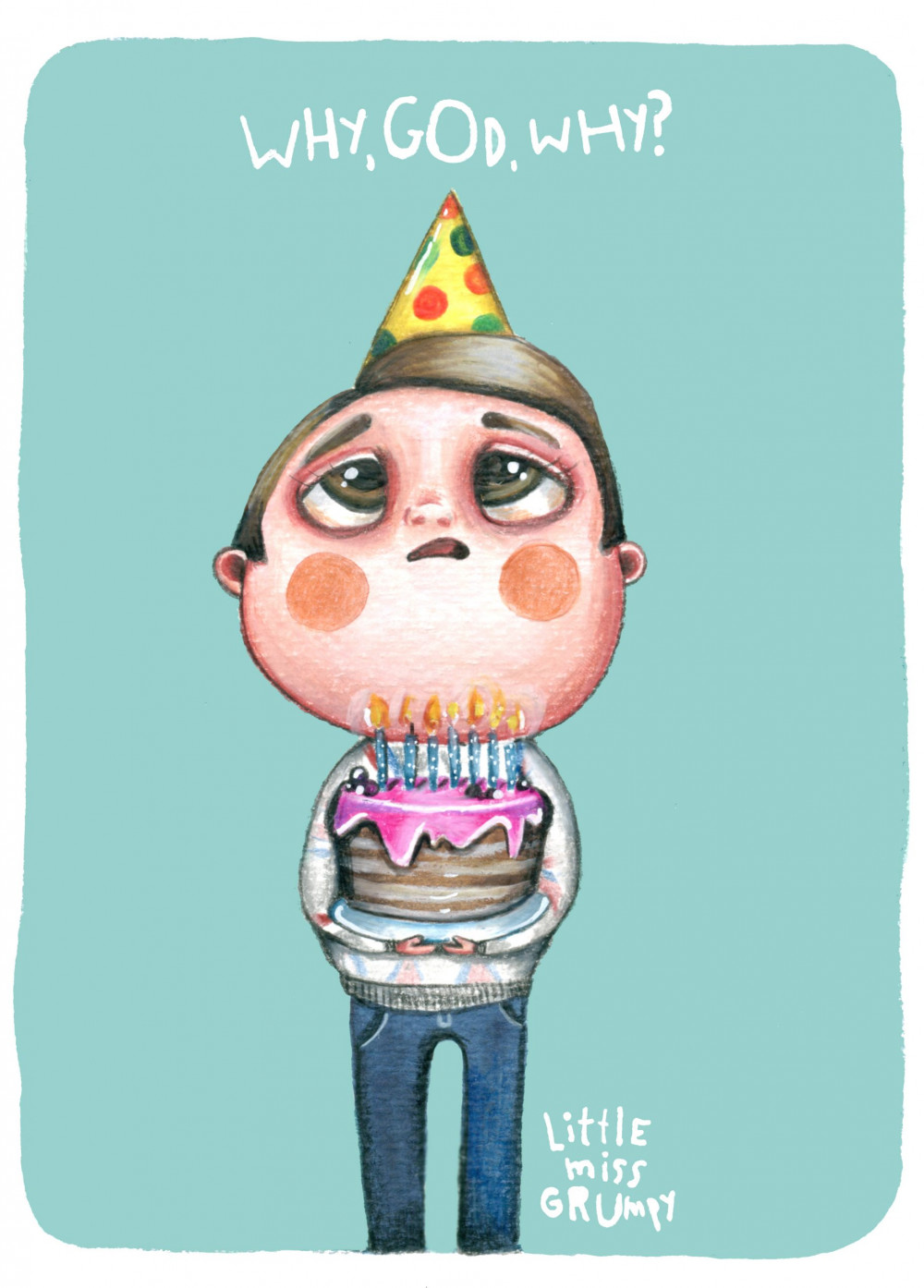 Birthday Boy - Little Miss Grumpy