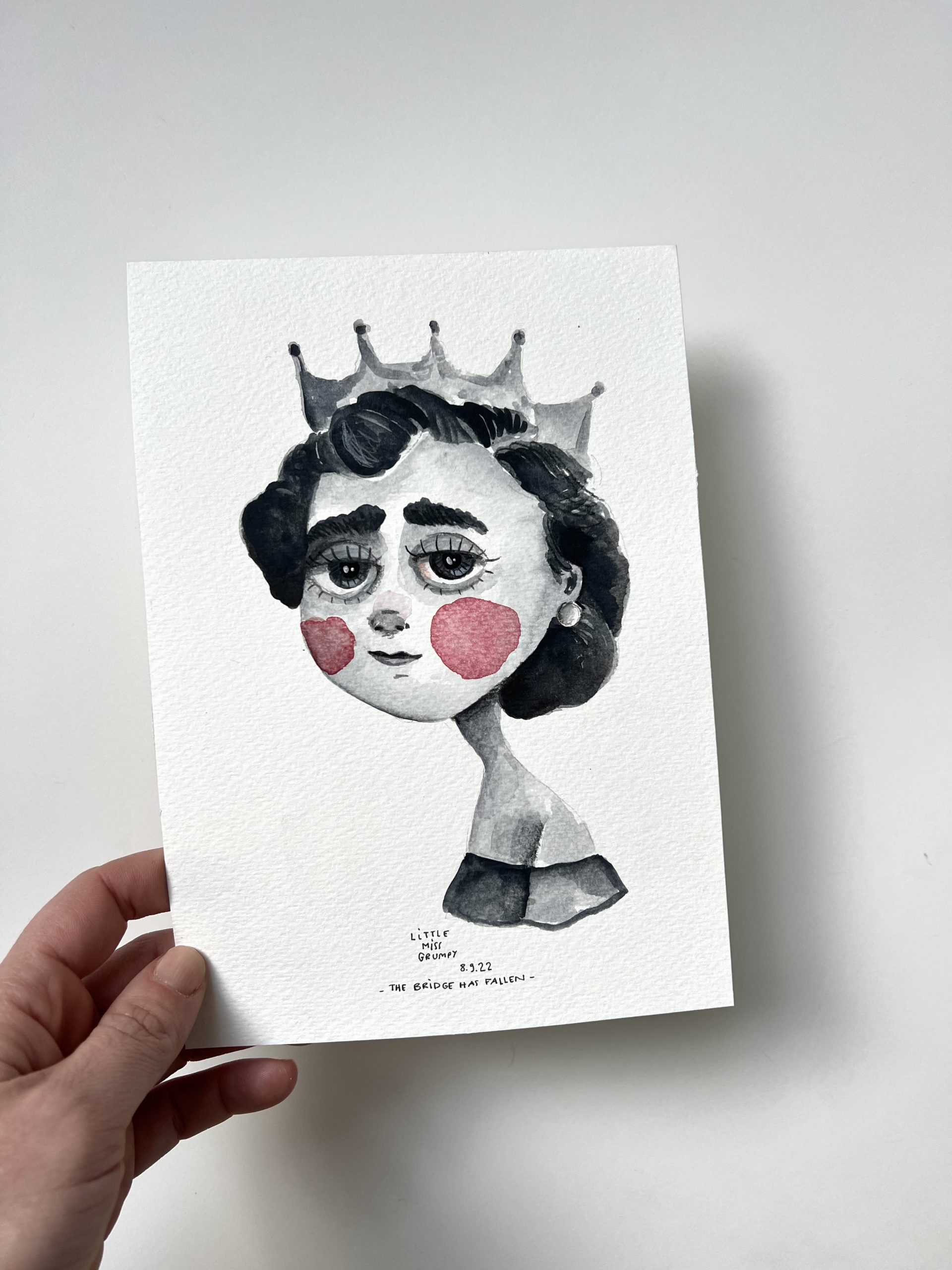 Queen Elizabeth - Little Miss Grumpy