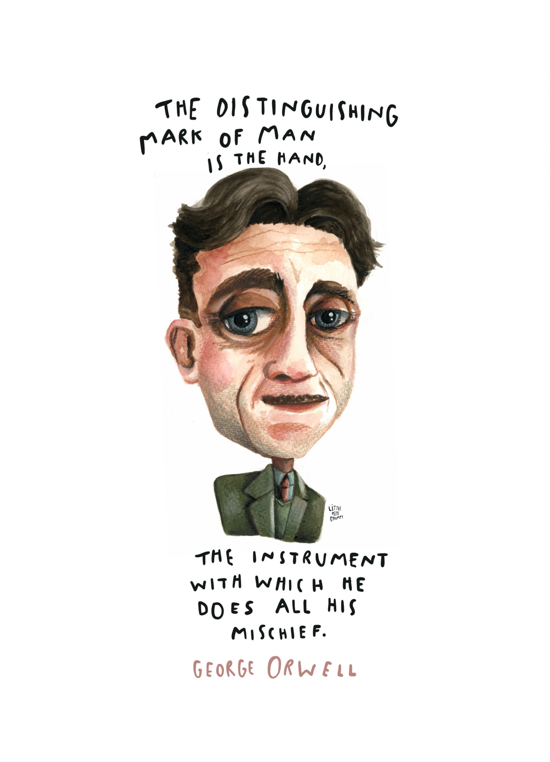 George Orwell - Little Miss Grumpy