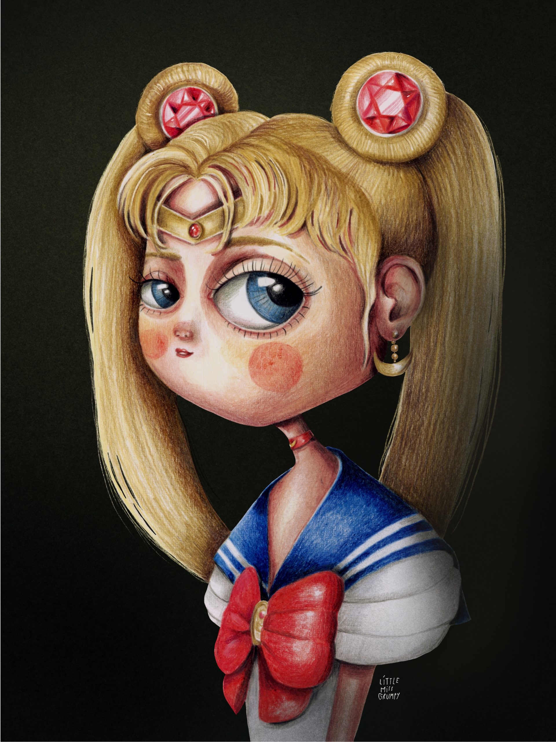 Sailor Moon - Little Miss Grumpy