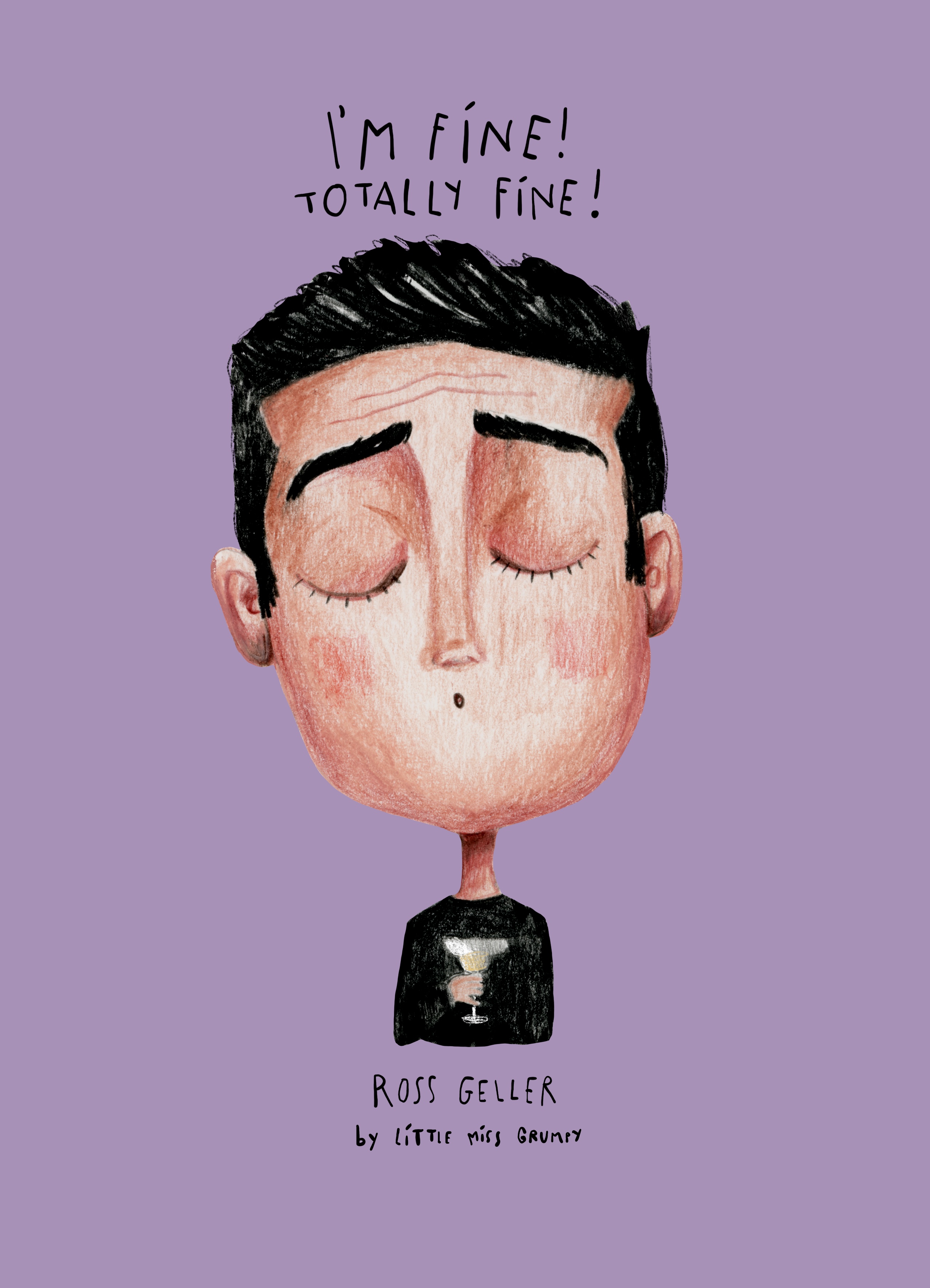 Totally fine! - Little Miss Grumpy